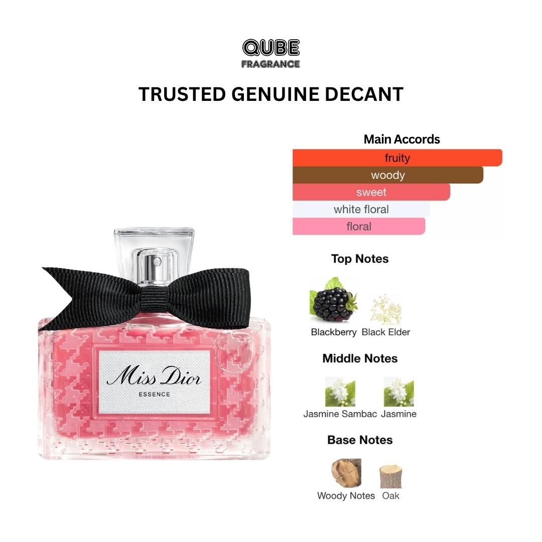 Dior Miss Dior Essence - Qube Fragrance | Luxury Fragrance Samples